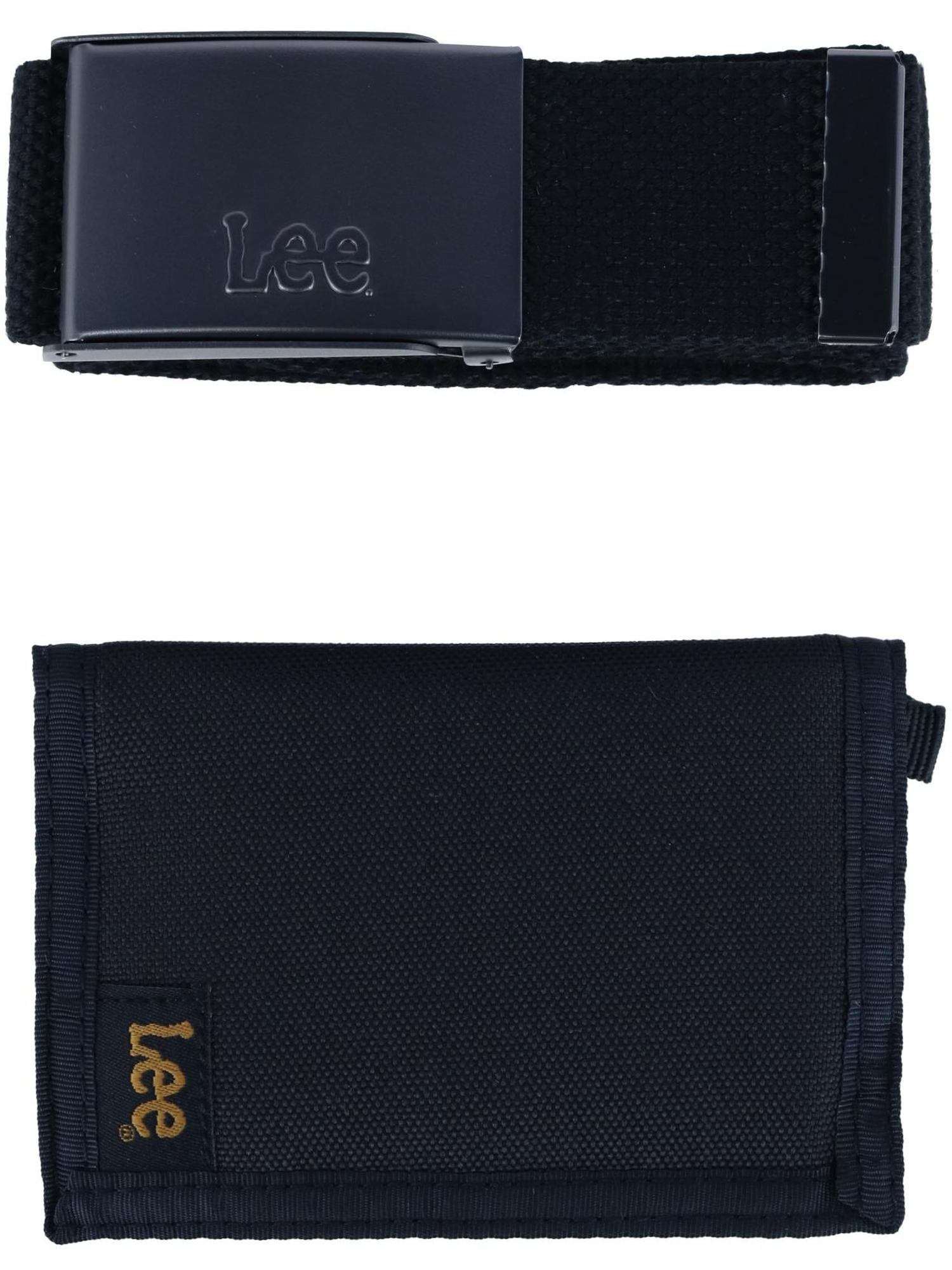 Lee Trifold Wallet and Web Belt Gift Set (Men) - Walmart.com
