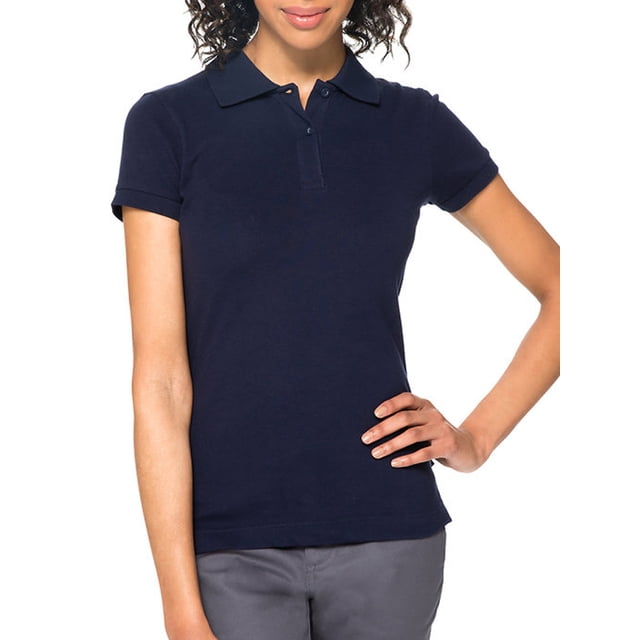 Lee Uniforms Junior Short Sleeve Stretch Pique Polo, Sizes S-XL ...