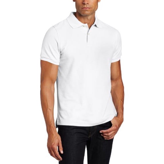 Lee Uniforms Men's Medium Collar Modern Fit Short Sleeve Polo Shirt ...