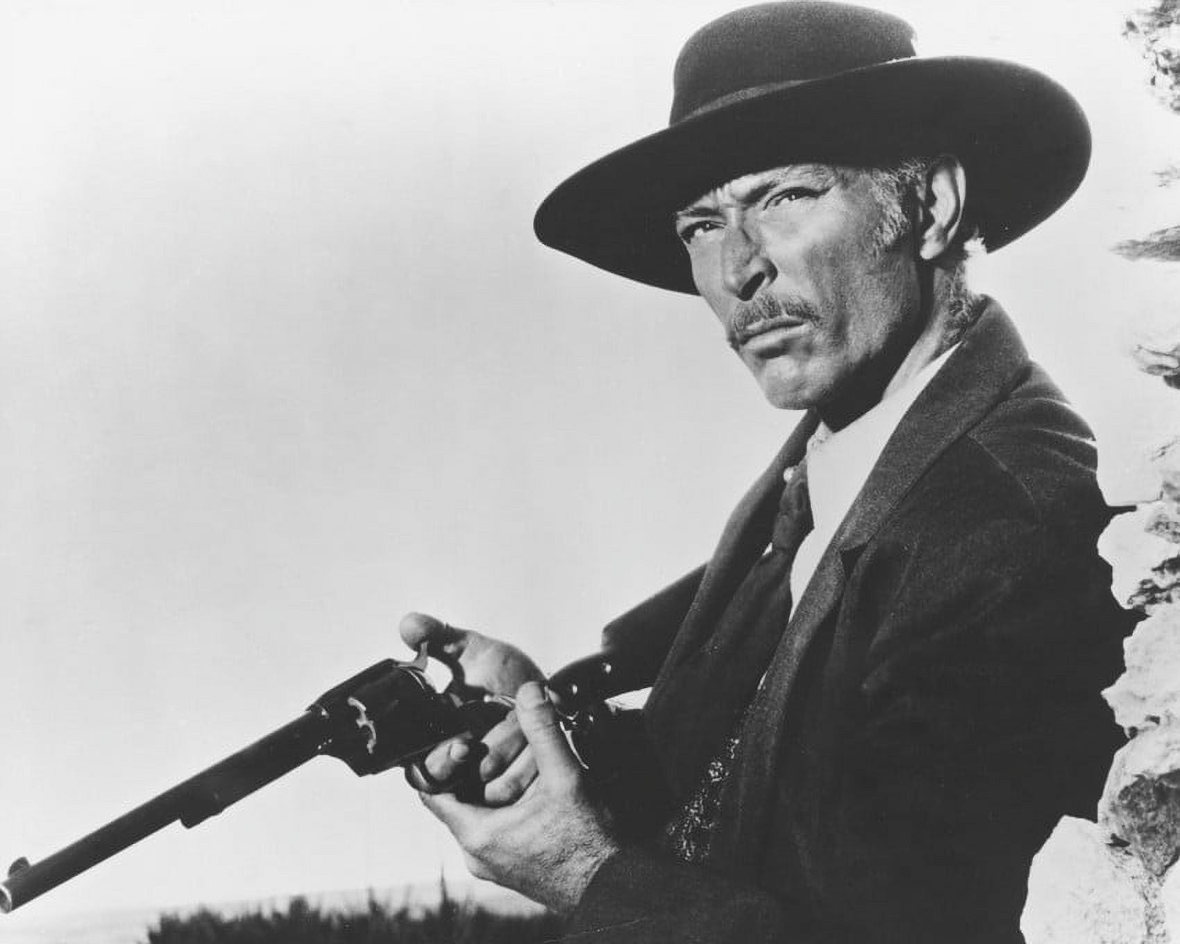 Lee Van Cleef 24x36 Classic Hollywood Poster Takes Aim The Good The Bad ...