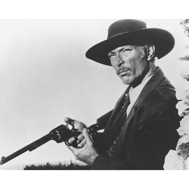 Lee Van Cleef 24x36 Classic Hollywood Poster Takes Aim The Good The Bad ...