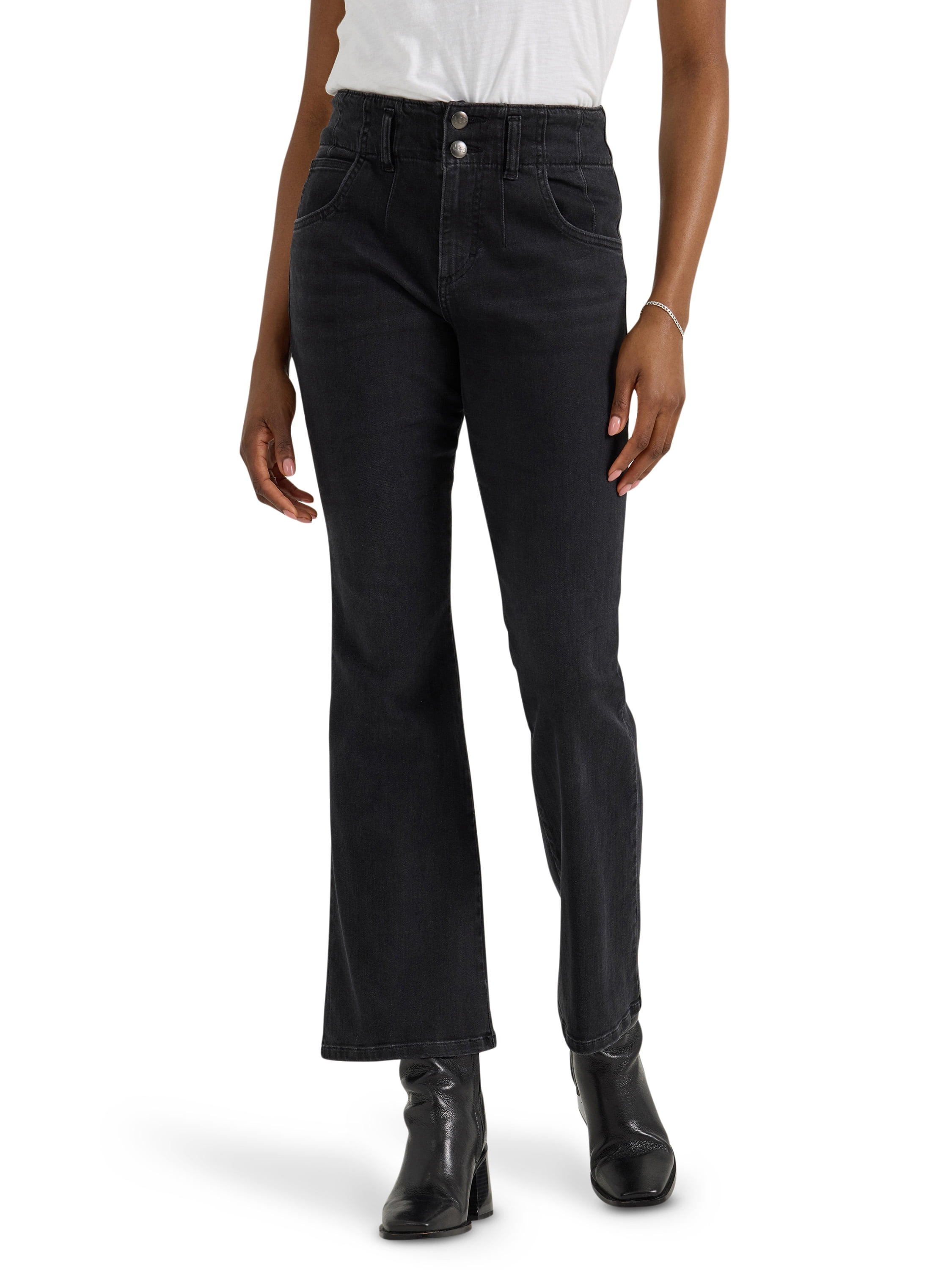 Free Shipping! Lee Women's High-Rise Bootcut Jeans - Cotton Blend ...