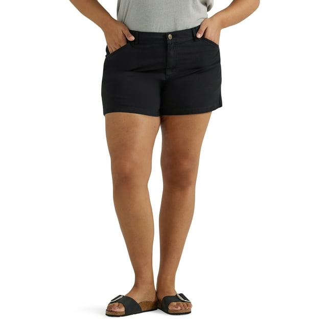 Lee® Women Plus Legendary Mid Rise Carpenter Short - Walmart.com