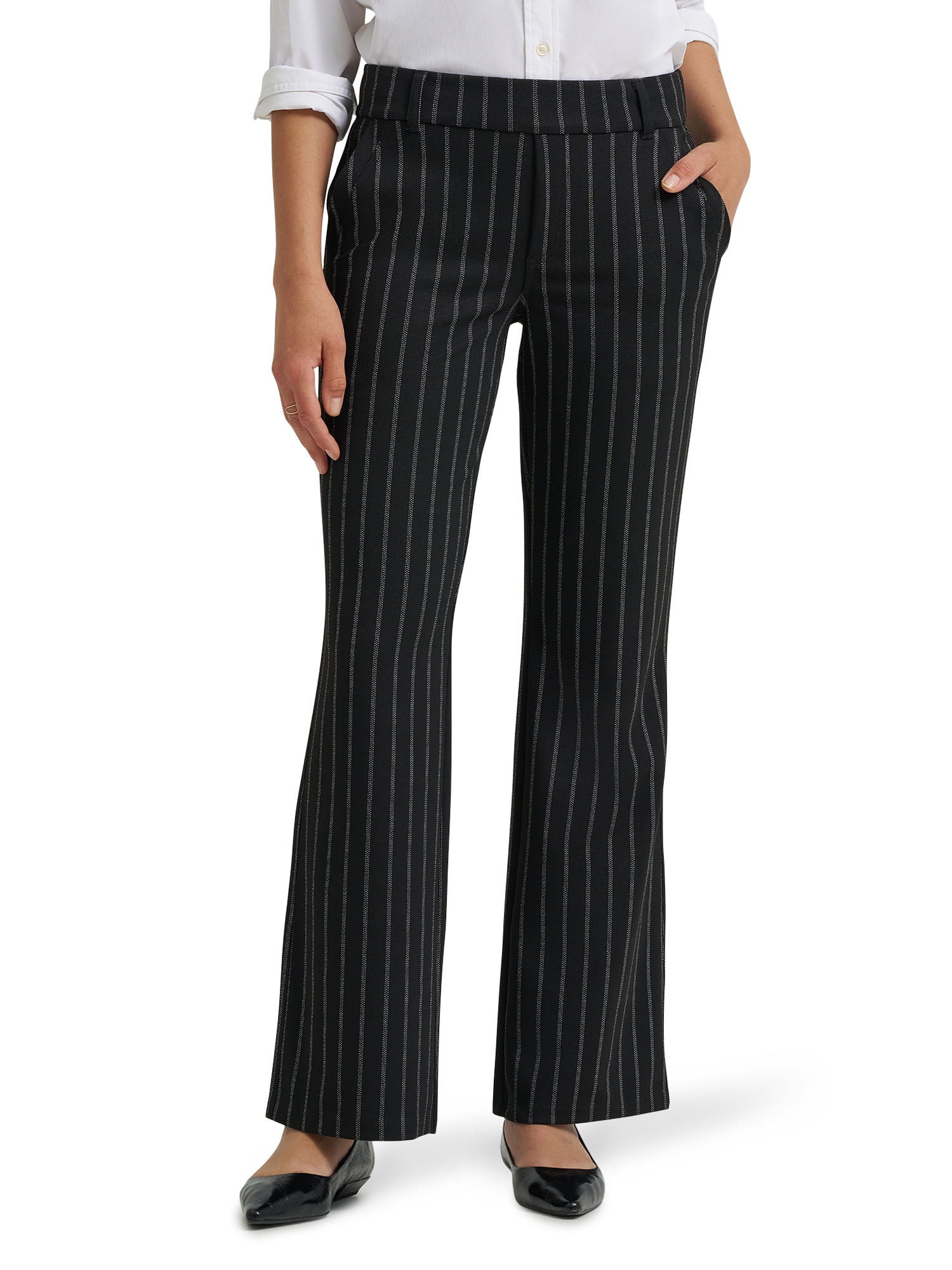 Lee® Women's Comfort Waist Pull On Bootcut Pant, Sizes XS-XXL - Walmart.com