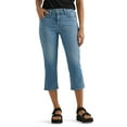 Lee Denim Capri - Comfortable Mid Rise Capris - Walmart.com