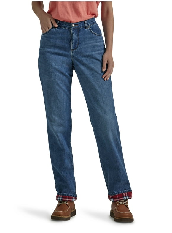 Womens Fleece Lined Jeans