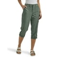 Lee Women's Flex to Go Mid Rise Capri Pants - Walmart.com