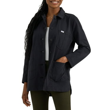 Terra & Sky Women's Plus Size Button Down Waffle Knit Shacket, 0X-4X ...