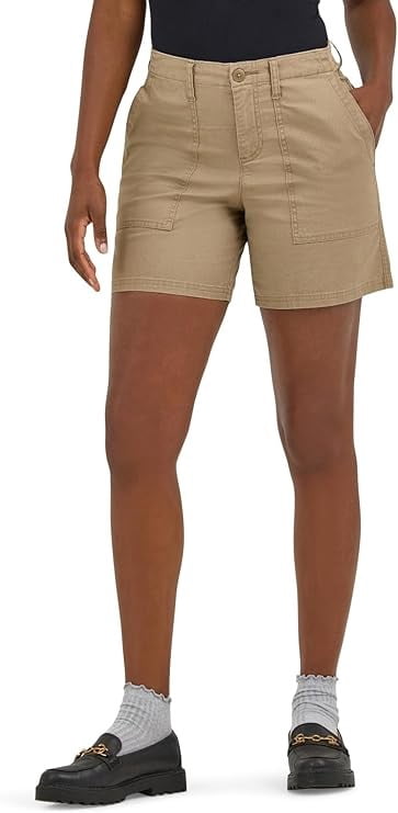 Lee Women's Legendary 4" Utility Shorts Oscar Khaki Size 6 - Walmart.com