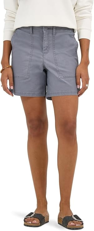 Lee Women's Legendary 5" Utility Short, Stormy Gray, 18 - Walmart.com