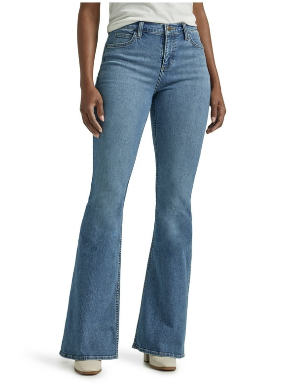 Womens Flare Jeans in Womens Jeans - Walmart.com