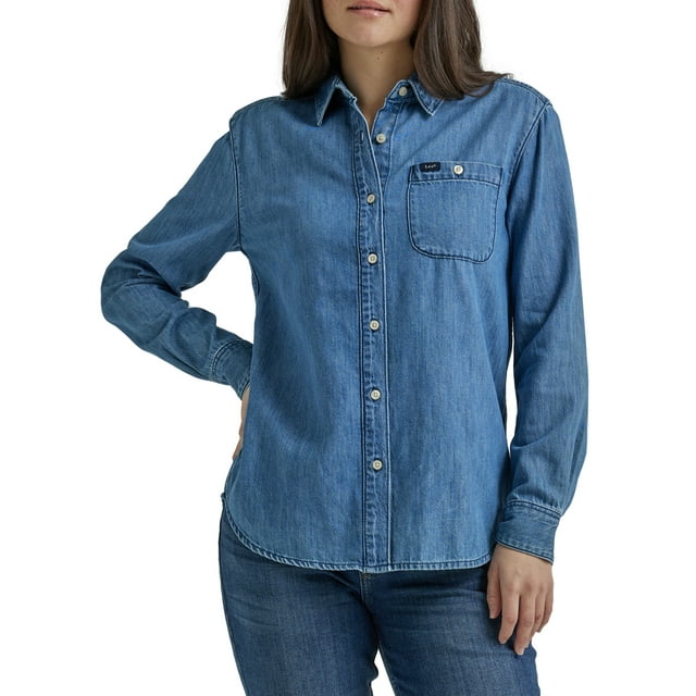 Lee® Women's Legendary Long Sleeve All Purpose Shirt - Walmart.com