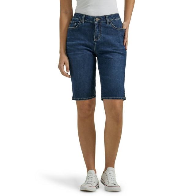 Lee® Women's Legendary Mid Rise Bermuda Short - Walmart.com