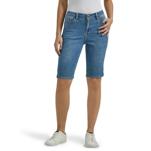 Lee® Women's Legendary Mid Rise Bermuda Short - Walmart.com