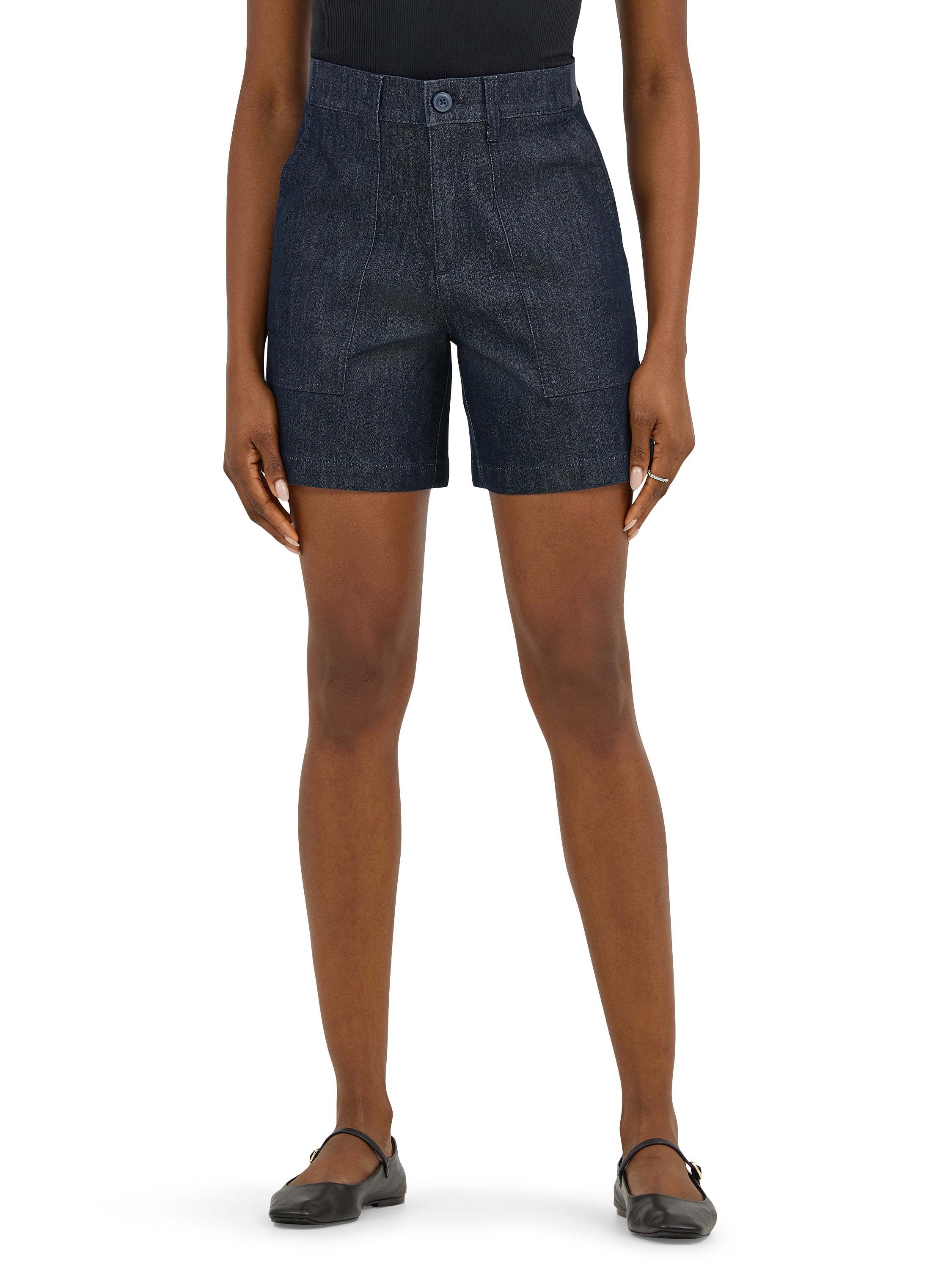 Lee women's Mid Rise 7 Utility Short - Cotton Blend - Walmart.com