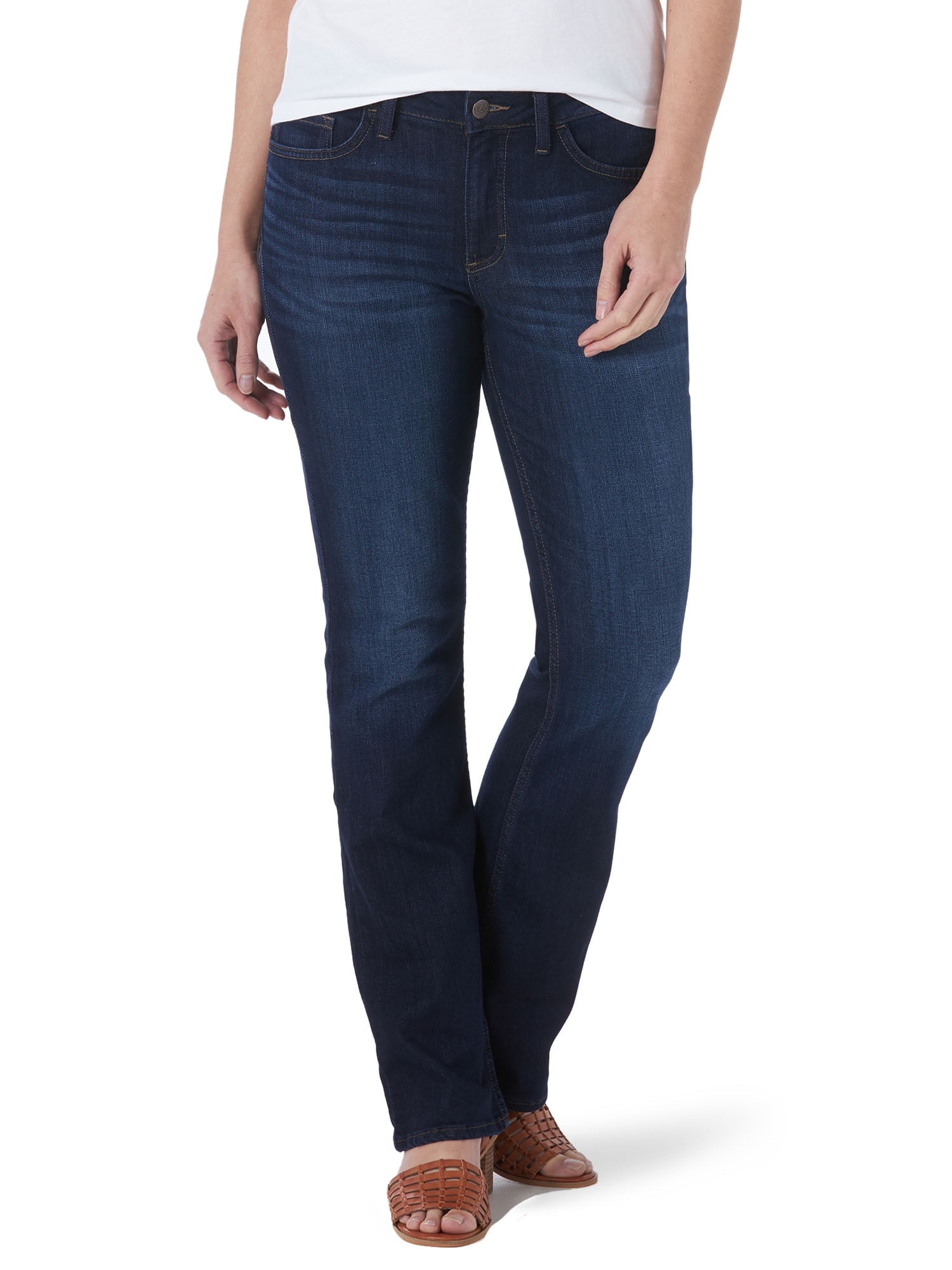 Lee Women's Midrise Bootcut Jean, Available in Regular, Short, Long ...