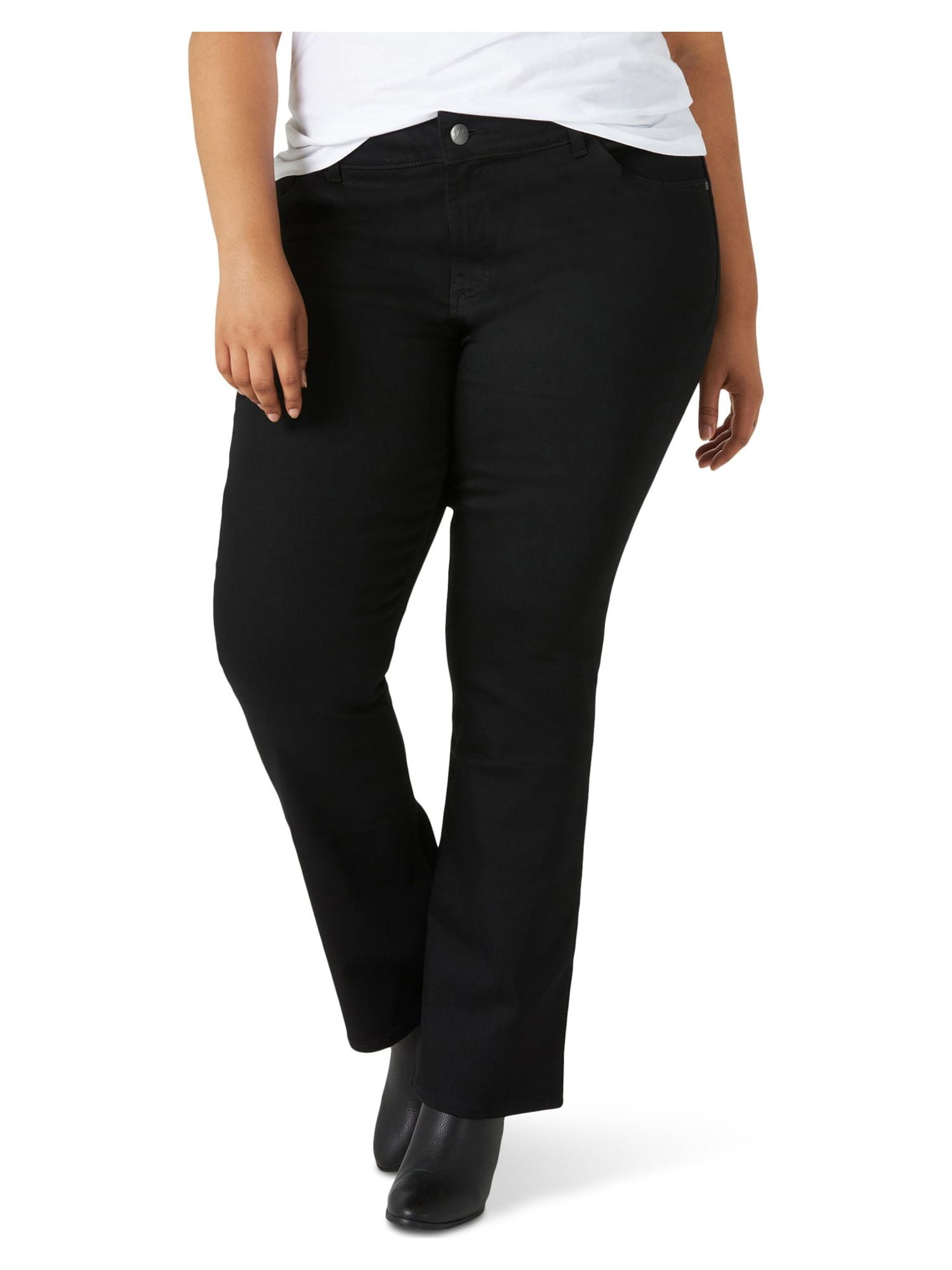 Lee Women's Plus Bootcut Jean, Available in Regular, Long, Short ...