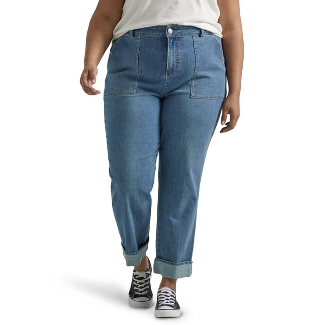 Lee® Women's Plus Heritage High Rise Utility Pant - Walmart.com