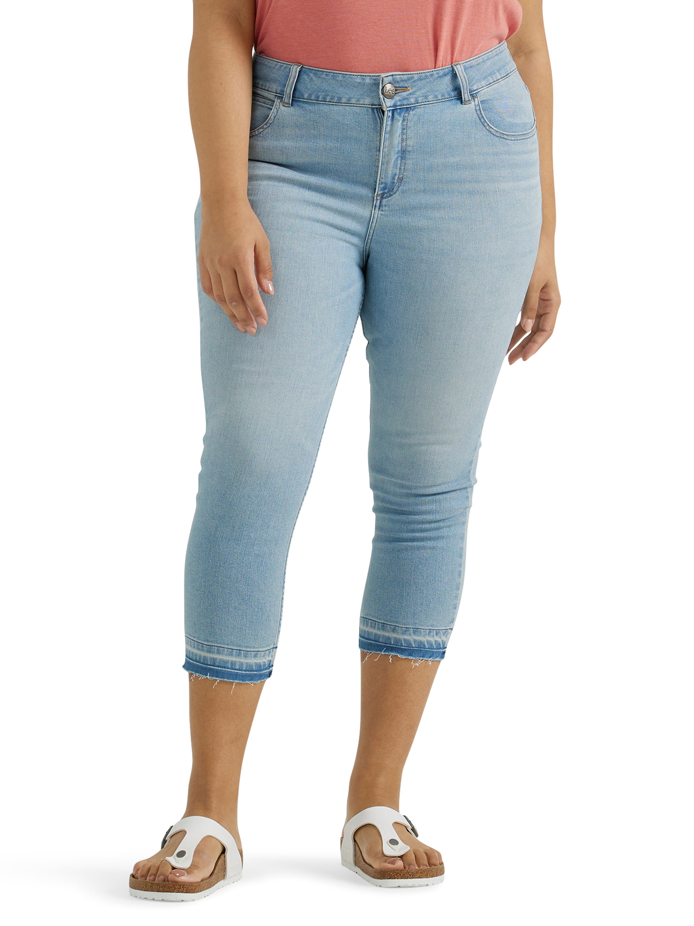 Lee® Women's Plus Legendary Mid Rise Capri - Walmart.com