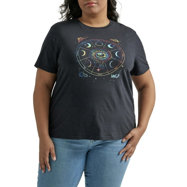 Lee Women's Plus Size Logo Tee - Walmart.com