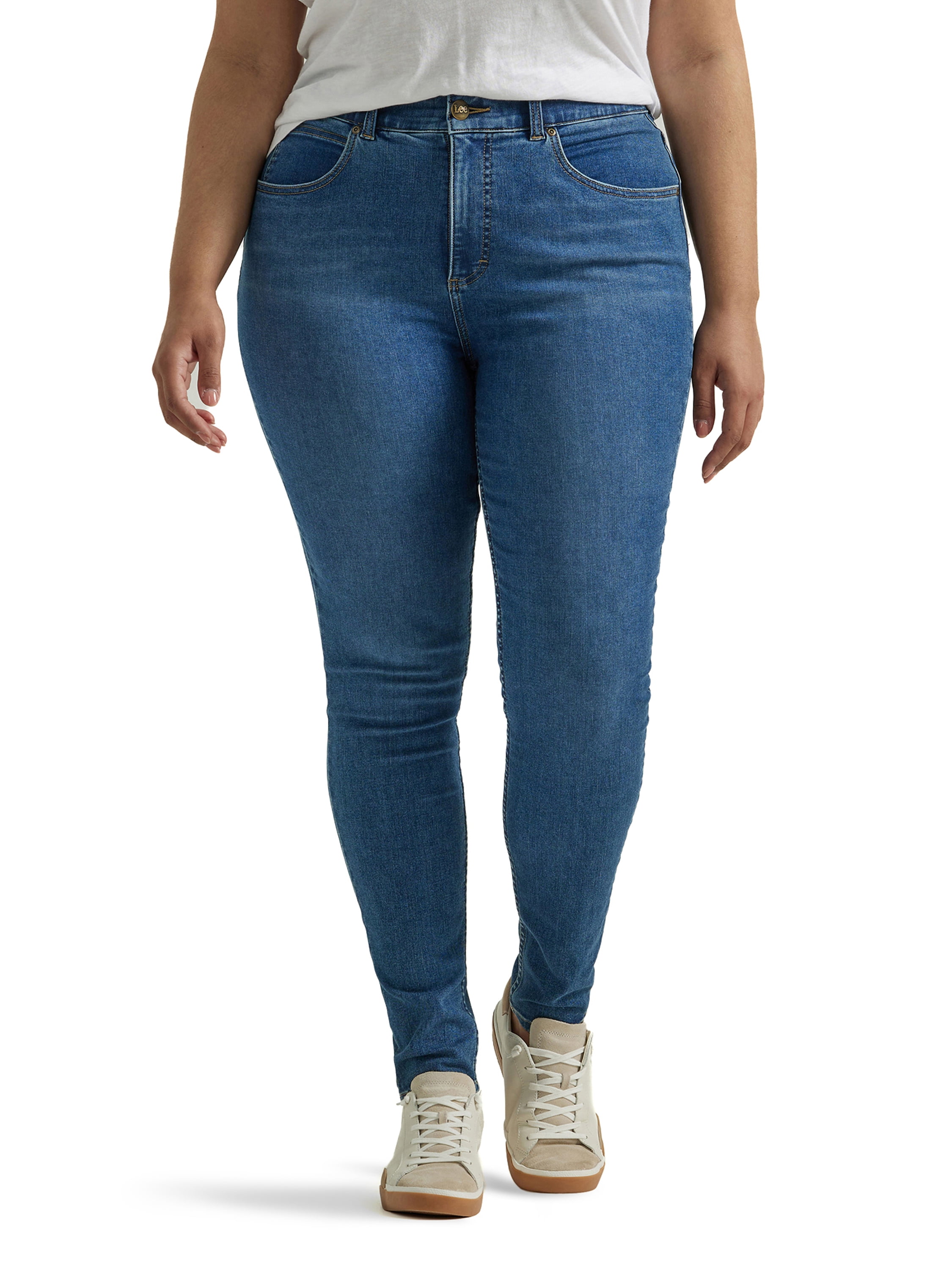 Lee® Women's Plus Ultra Lux Comfort with Flex Motion Skinny Leg Jean ...