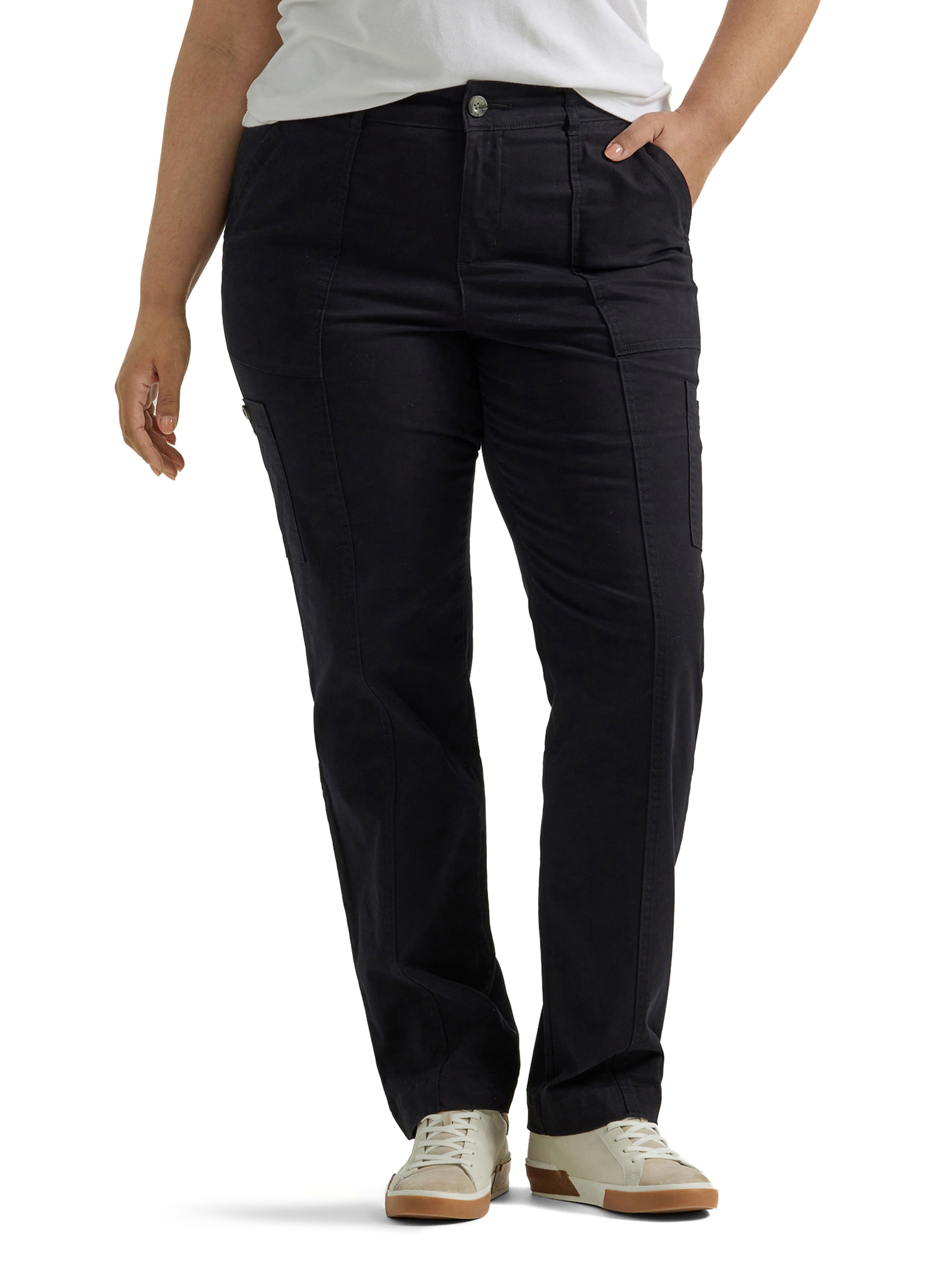 Lee® Women's Plus Ultra Lux Comfort with Flex-To-Go Utility Pant - Walmart.com