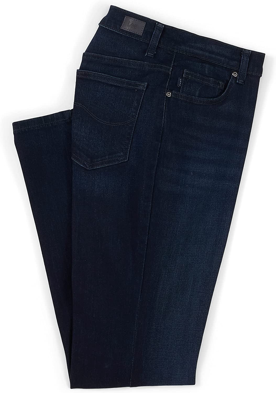 Lee Women's Relaxed Fit Straight Leg Jeans - Walmart.com