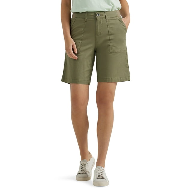 Lee® Women's Ultra Lux Comfort with Flex-to-Go Utility Bermuda Short ...