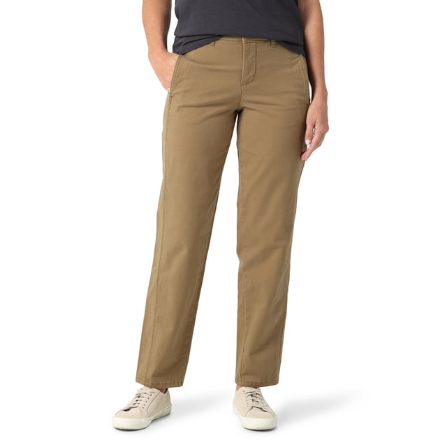 Lee® Women's Ultra Lux Relaxed Fit Straight Leg Pant - Walmart.com
