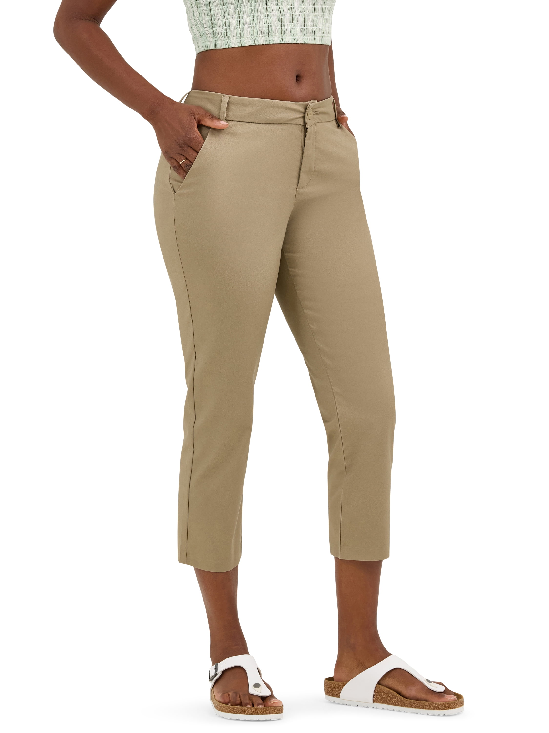 Lee® Women's Wrinkle Free Capri, Sizes 2-18 - Walmart.com