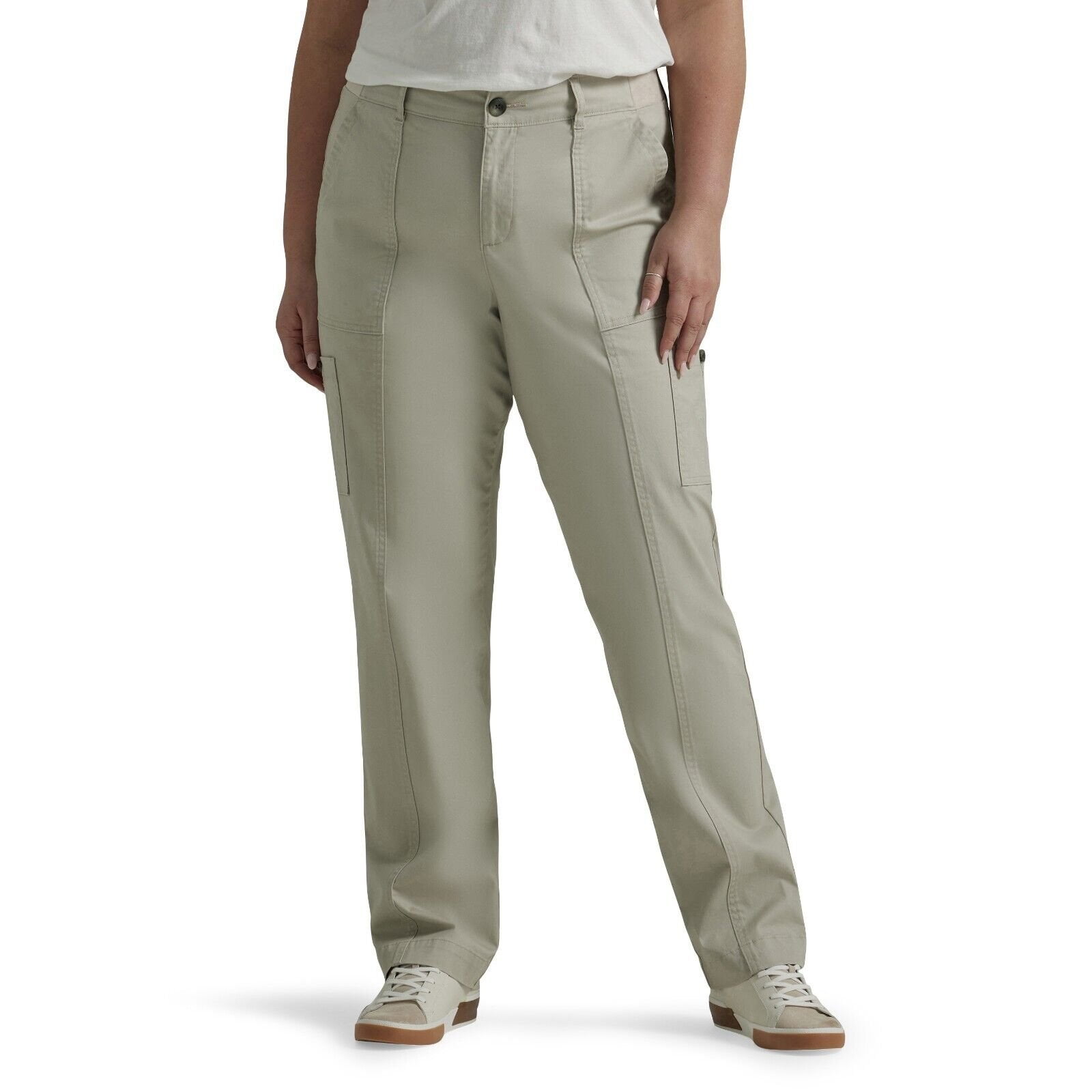 Lee Womens Plus Size Ultra Lux Comfort with Flex-to-Go Utility Pant ...