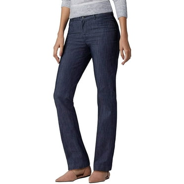 Lee Women’s Straight Leg Wrinkle Resist Stretch Pant - Walmart.com