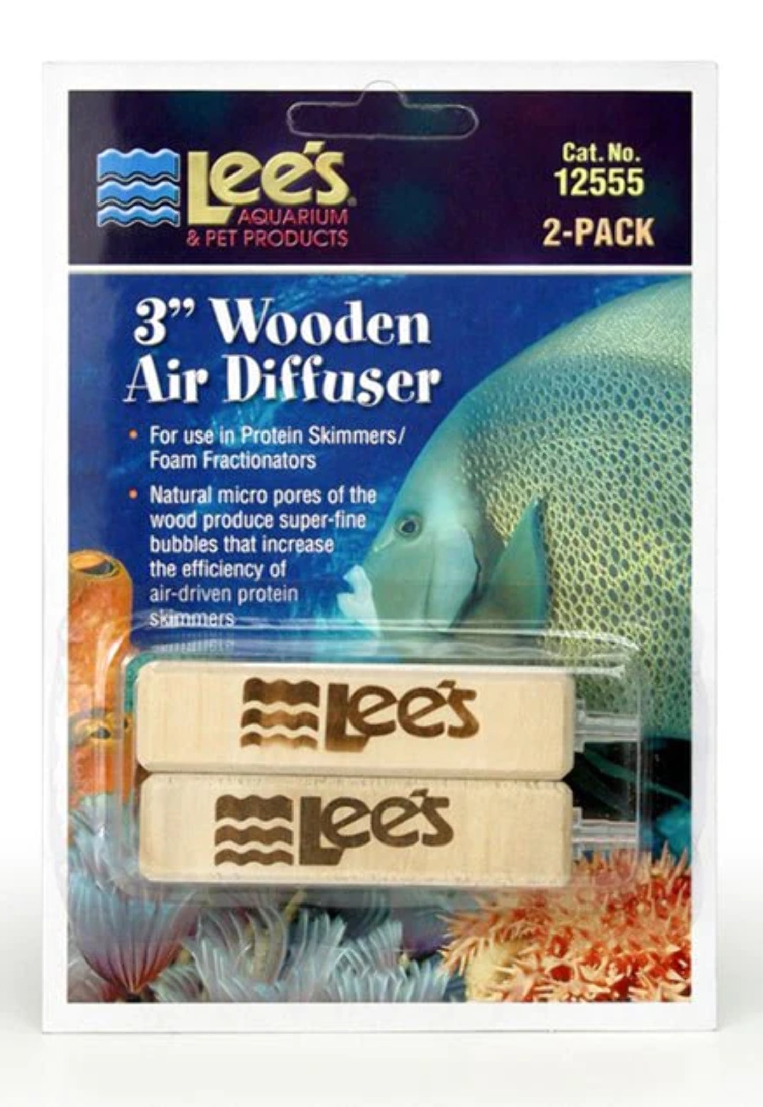 Lee's Aquarium Wooden Air Diffuser - Walmart.com