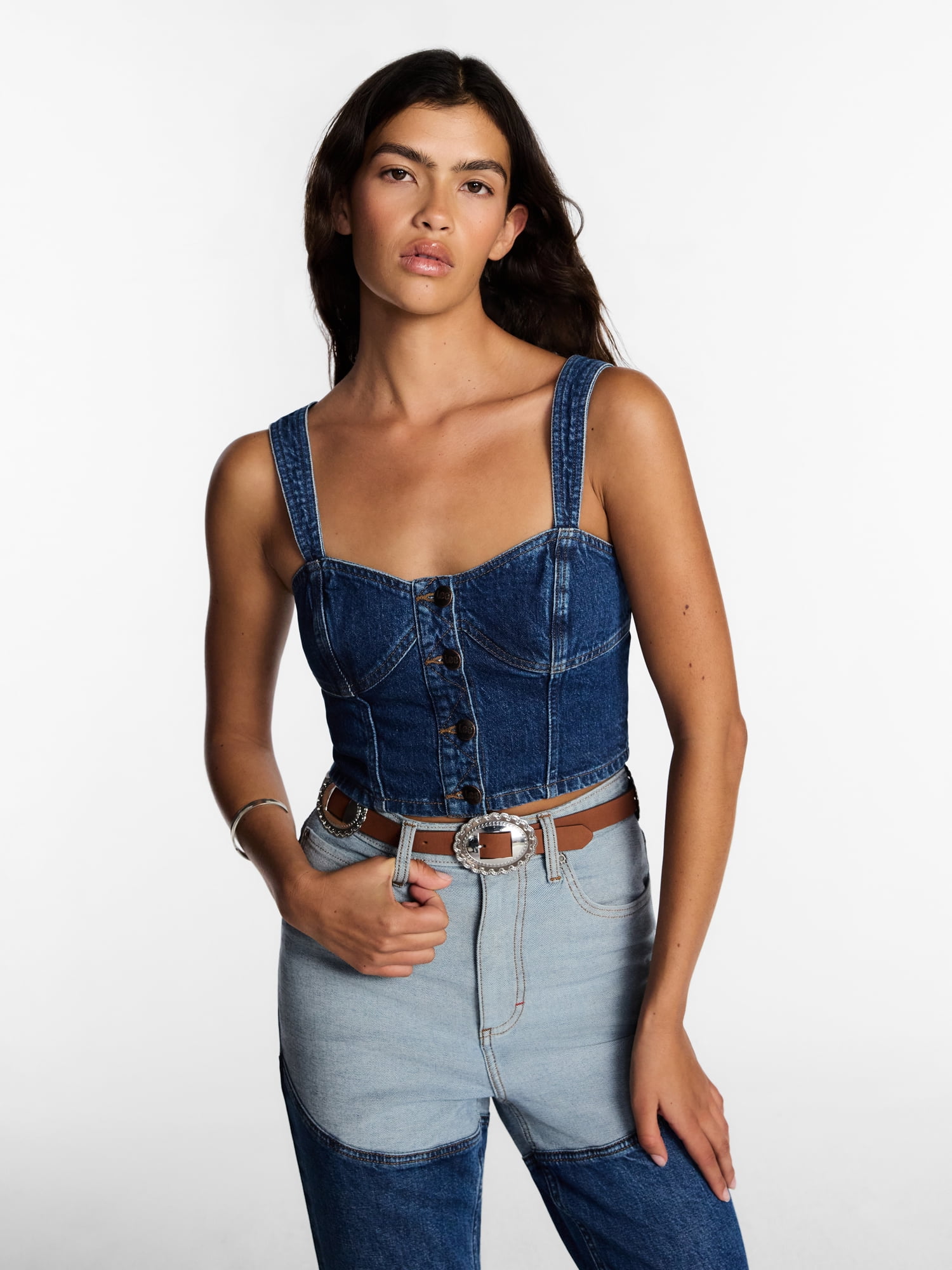 Kacey Lee® Women's Bustier Top, Sizes XS-XXL - Walmart.com