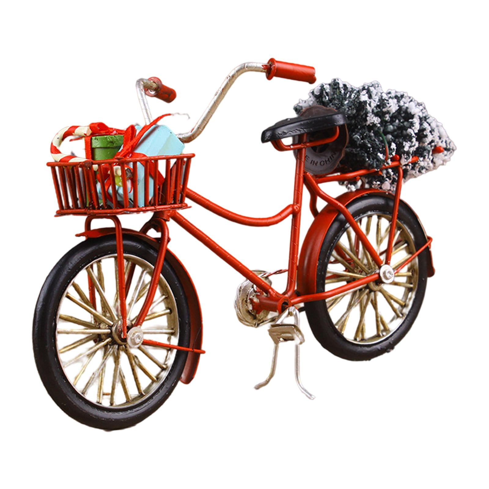 LeeQinersw 1:10 Scale Alloy Simulation Vehicles Finger Bike with Xmas ...