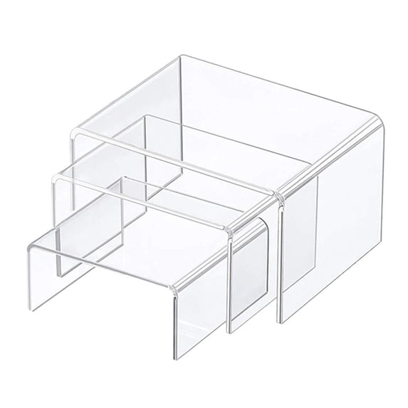 LeeQinersw 1 Set of 3'', 4'', 5" Clear Acrylic Display for Collectibles ...