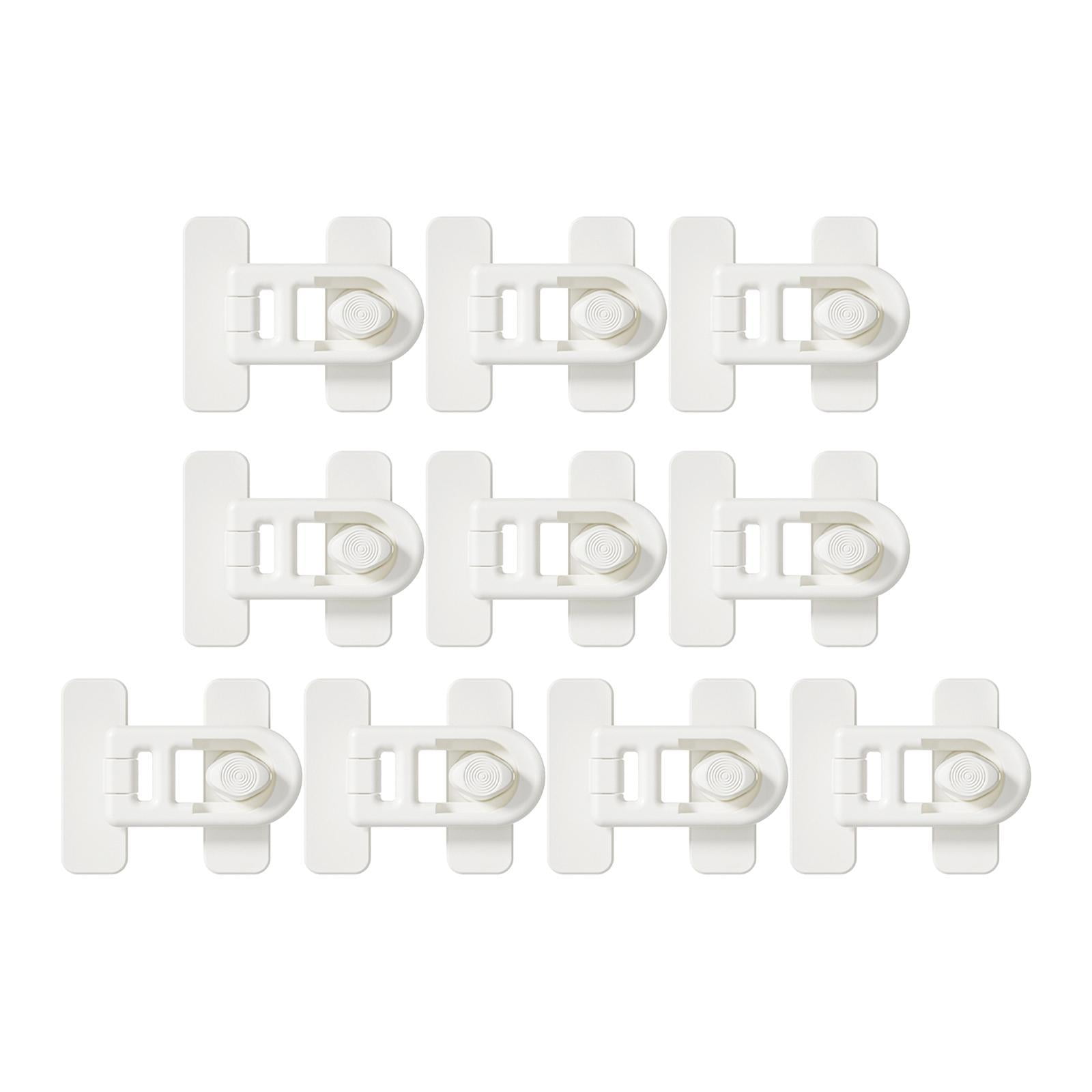 LeeQinersw 10x Oven Locks Cabinet Locks with Stick Baby Proofing ...