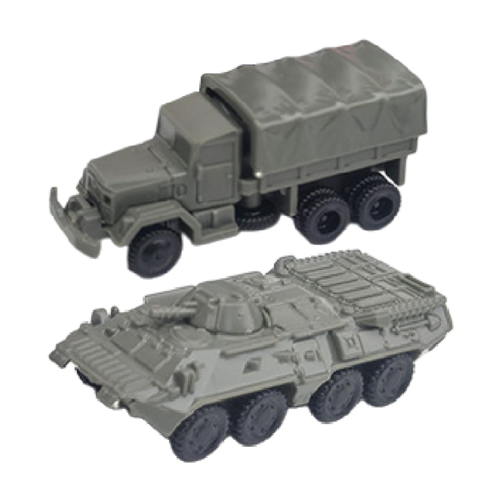 LeeQinersw 2 Pieces 4D Vehicle Model Building Kits Puzzle Games ...