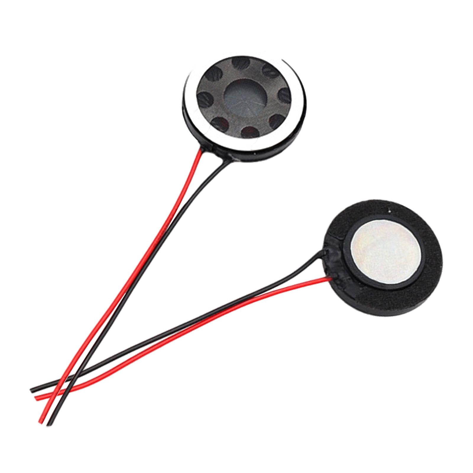 LeeQinersw 2 Pieces Internal Speaker Mini 1W 8 Ohm Loud Speakers Audio ...