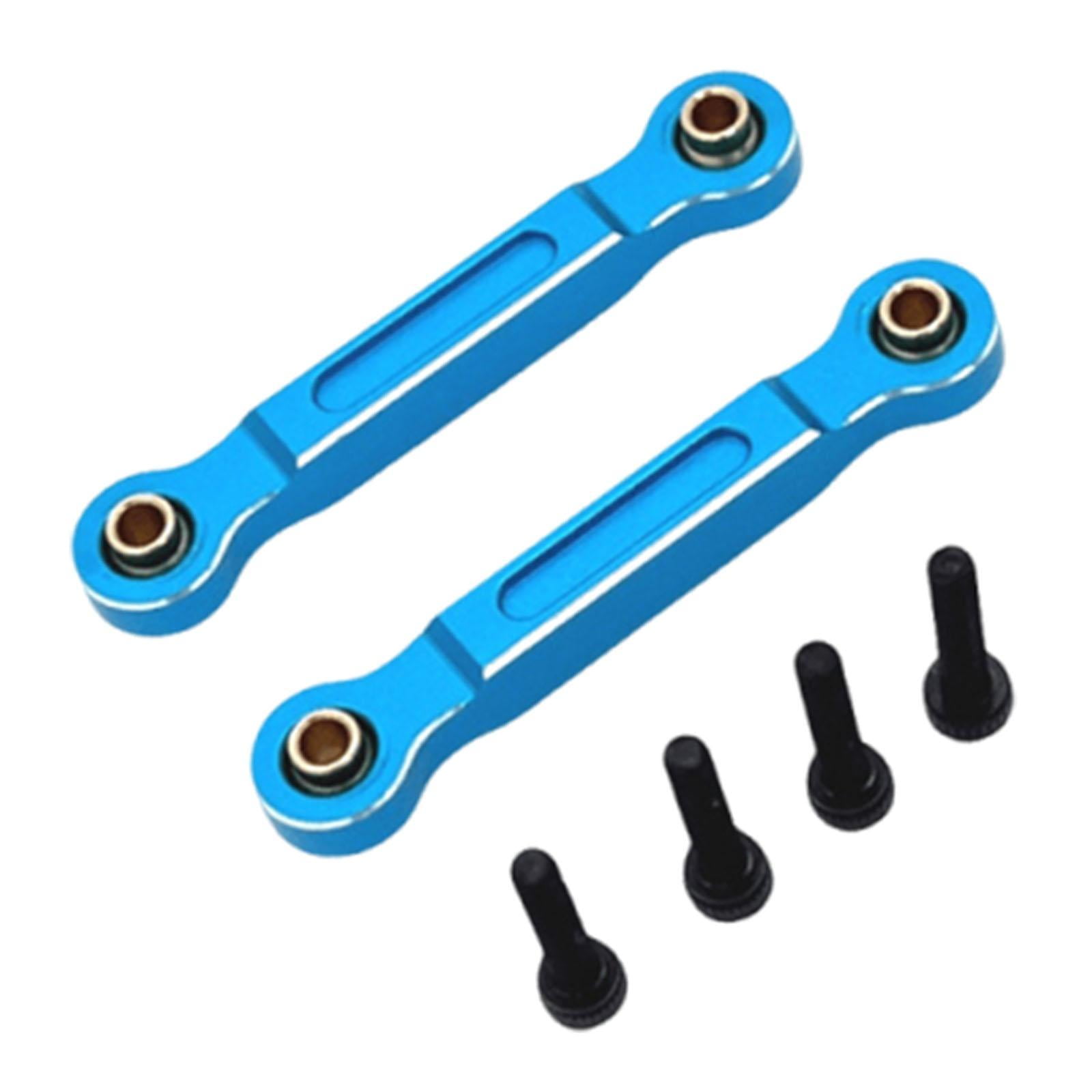 LeeQinersw 2 Pieces RC Car Chassis Fixing Linkage Rod Front Steering ...