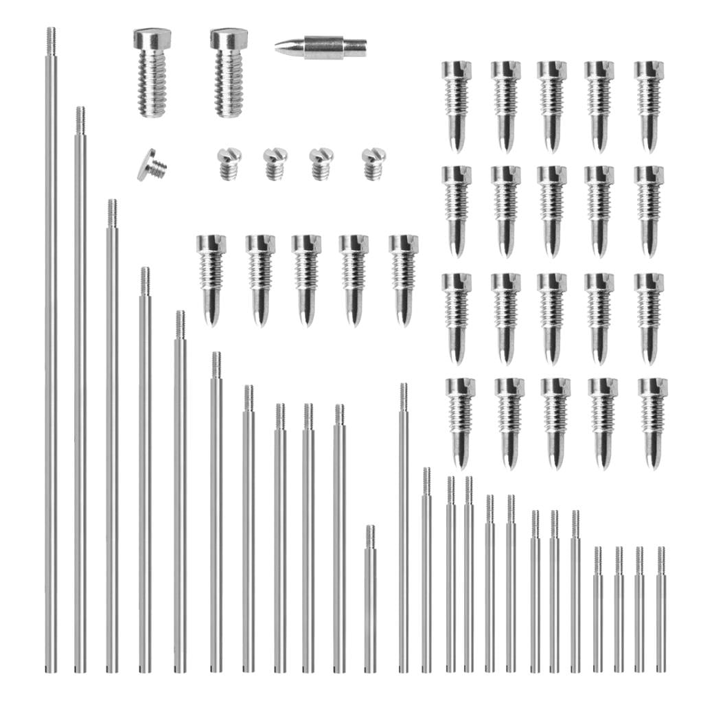 LeeQinersw Alto Sax Repair Kit Threaded Rod Cone Screw Pin for ...