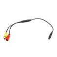 LeeQinersw Camera Adapter Cable 4 Pin Male Head to RCA Female ...