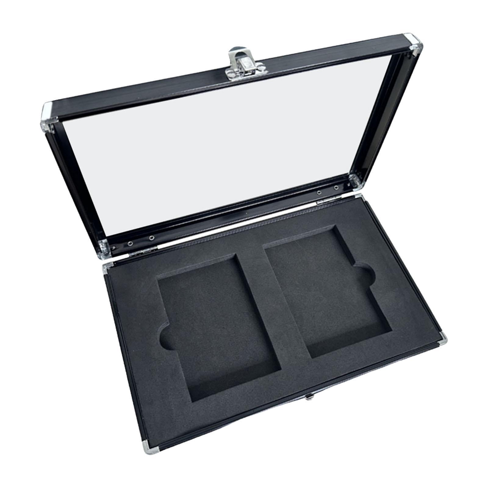 LeeQinersw Card Display Case Showcase Table Top for Sports Cards Craft ...