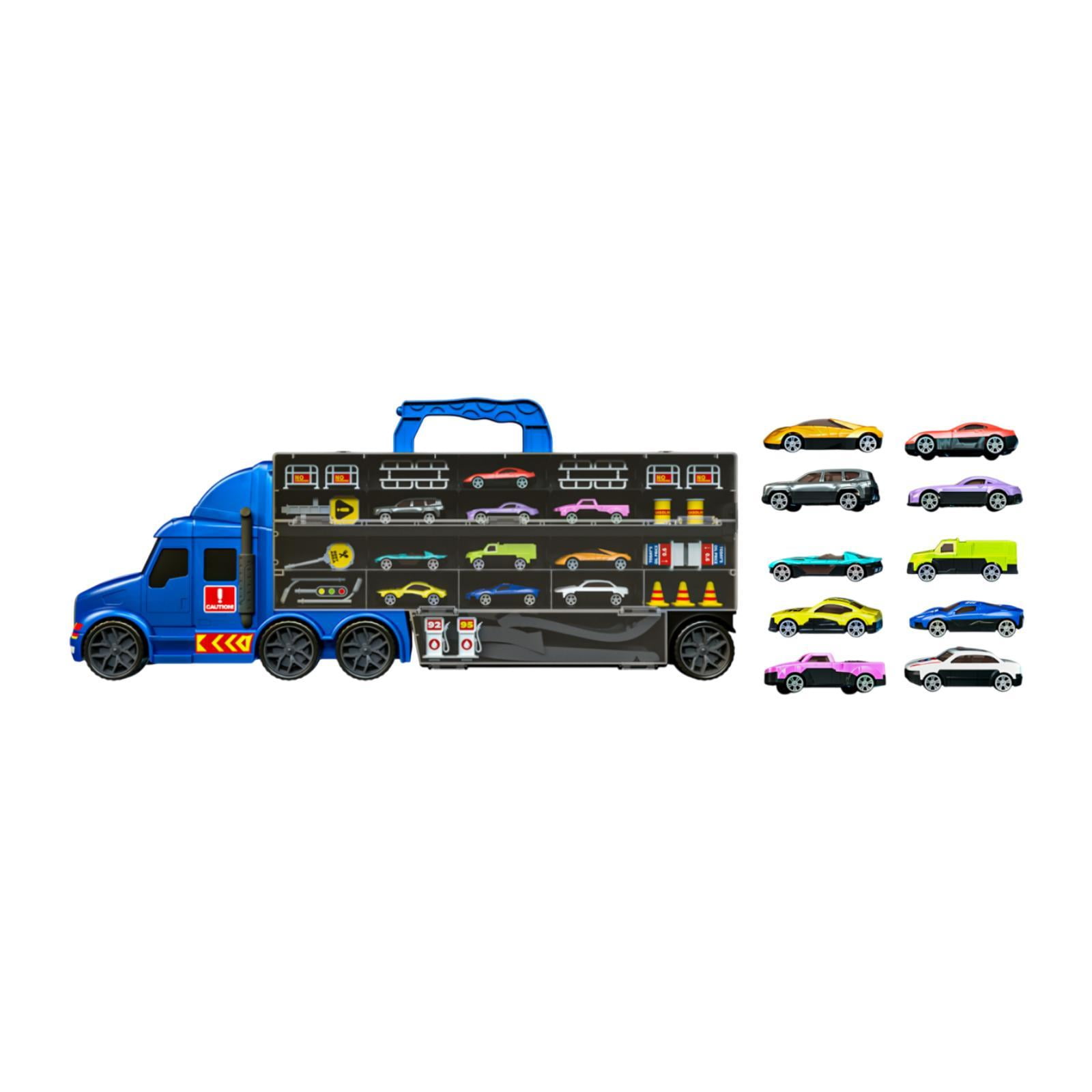 LeeQinersw Carrier Truck Toys for Kids Transport Truck Toy,Foldable ...