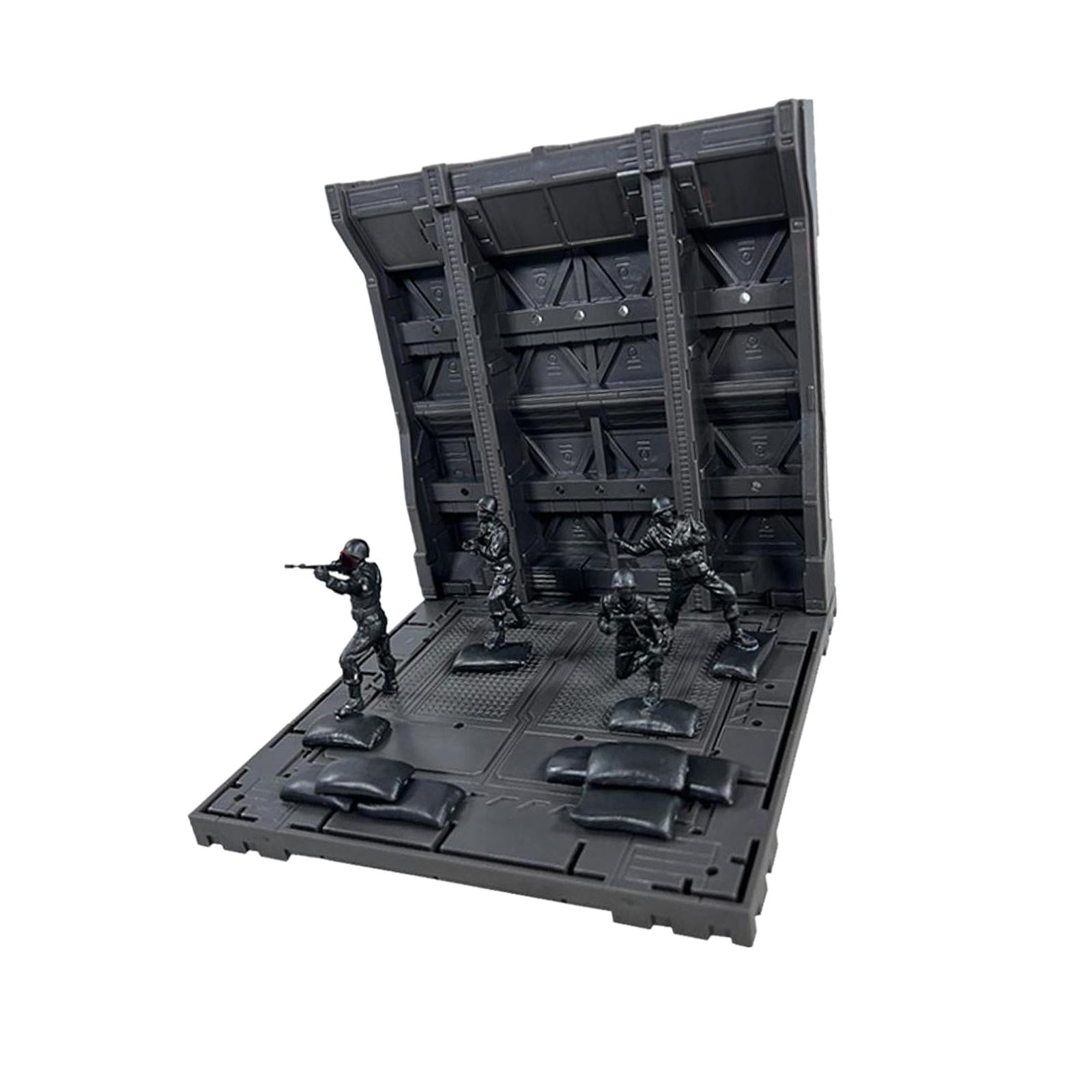LeeQinersw Garage Battle Base Scene Show Battle Fighter Layouts for ...