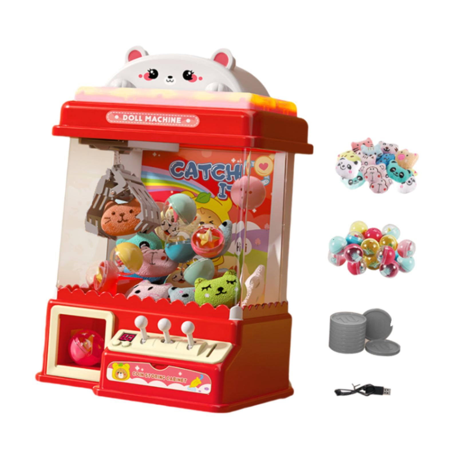 LeeQinersw Kids Claw Machine Toy Grabber Machine Toy Mini Vending ...