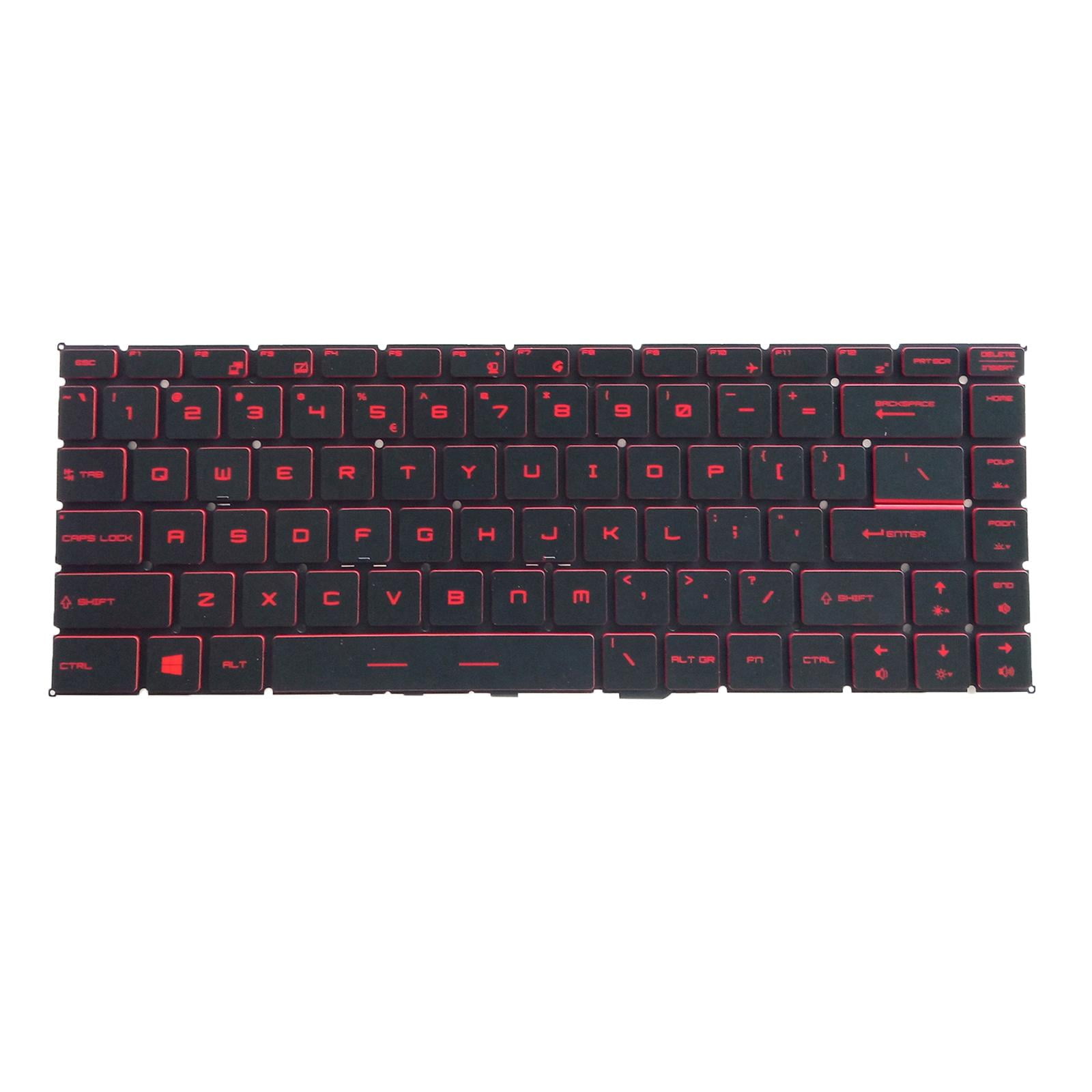LeeQinersw Laptop Keyboard US Layout Backlight Keypad for MSI GF63 Thin ...
