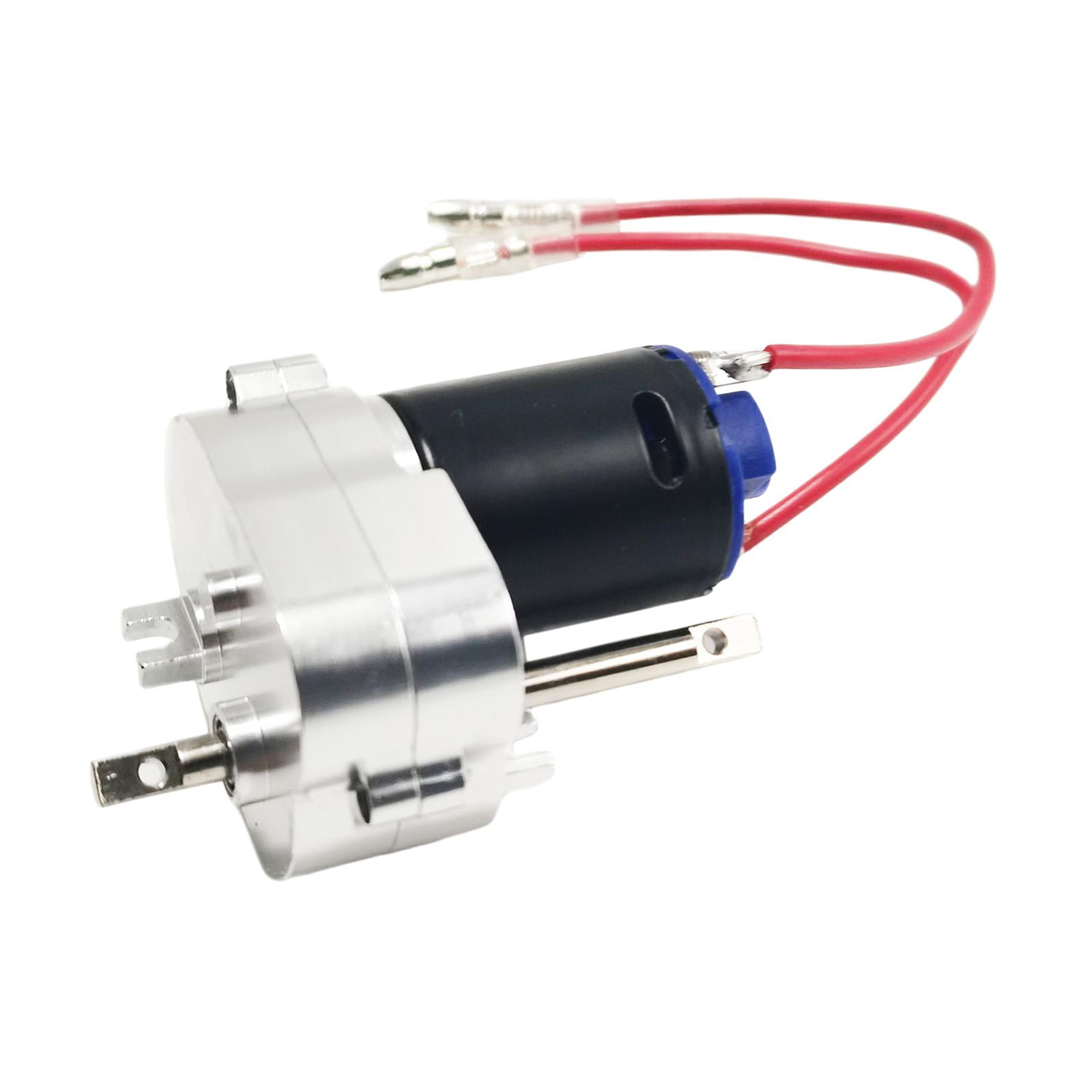 LeeQinersw Metal Gearbox with 370 Metal Gear 4mm Plug Engine Gear Box ...