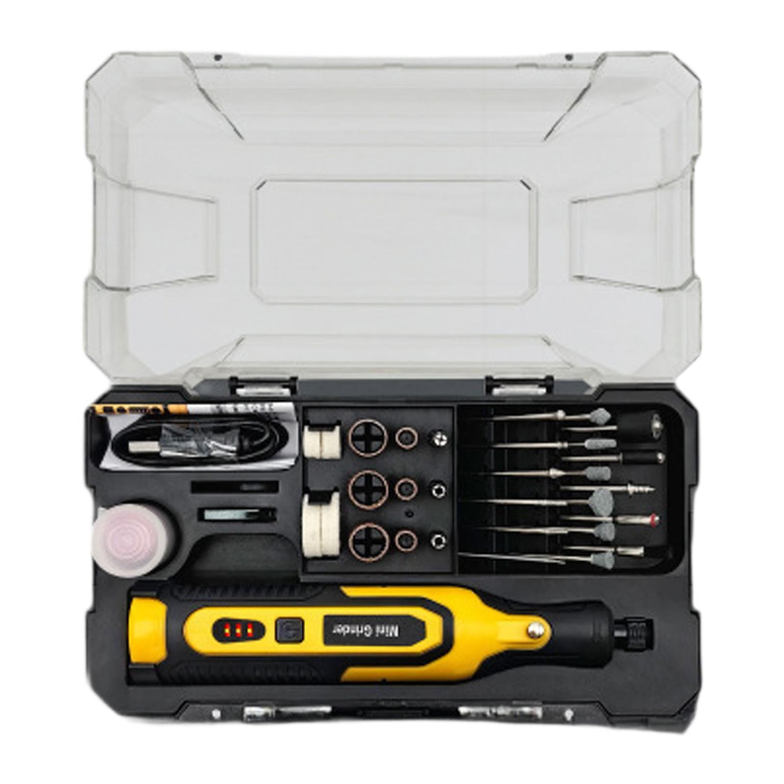 LeeQinersw Mini Cordless Rotary Tool Kit Adjustable Multipurpose ...