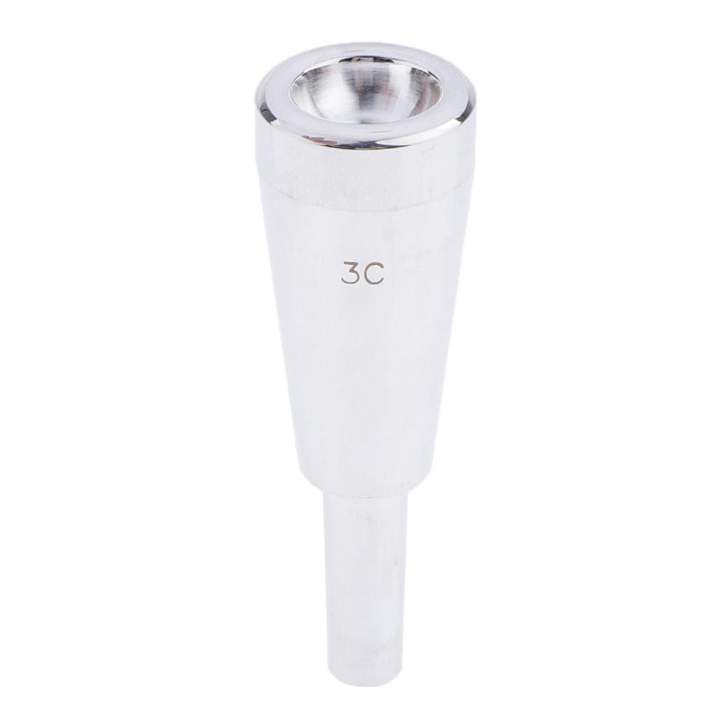 LeeQinersw Plated Bb Trumpet Mouthpiece 5C Copper Heavy Mouthpiece ...